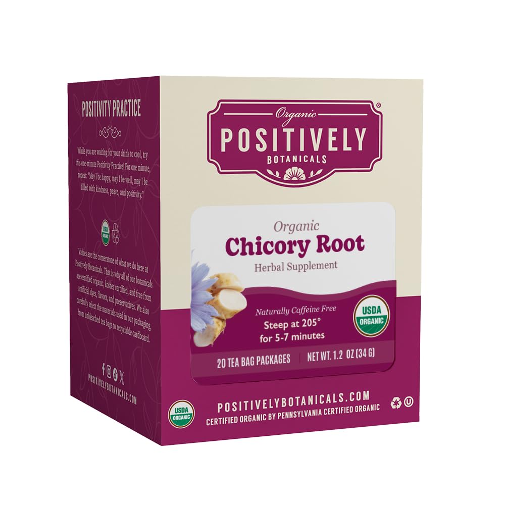 organic chicory root herbal tea