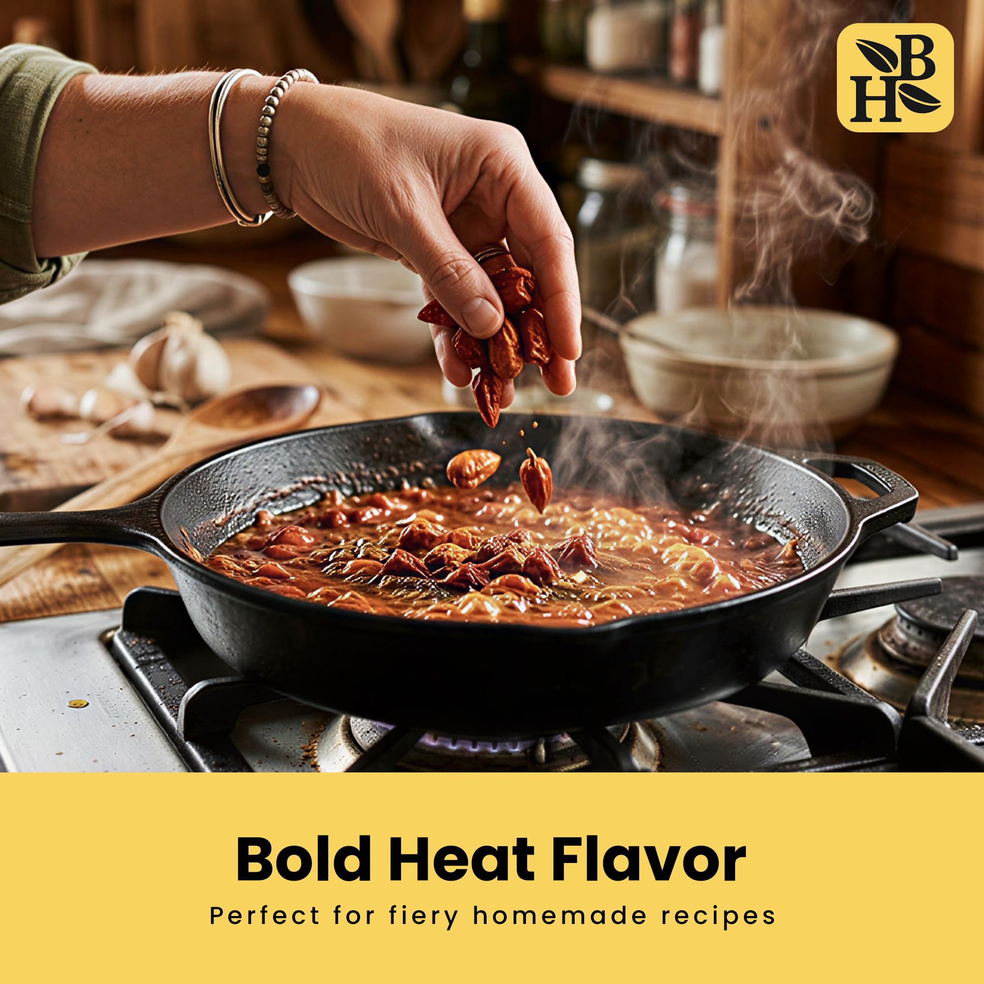 Organic chili powder for wellness