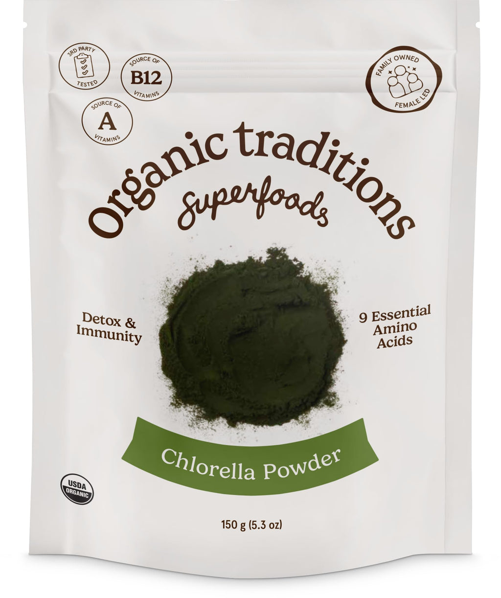 organic chlorella algae powder benefits