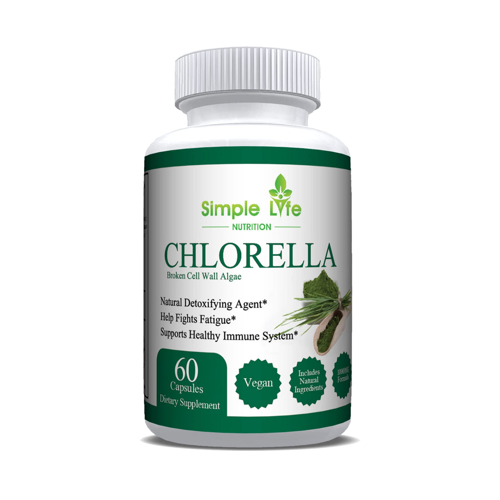 organic chlorella capsules for immunity