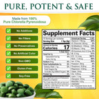 Organic chlorella for daily nutrition