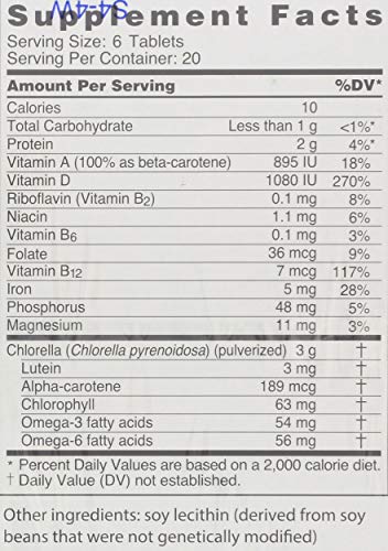 organic chlorella for detox support