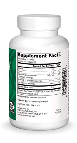 organic chlorella for detox