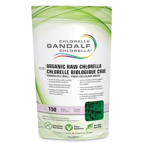 Organic chlorella for detoxification
