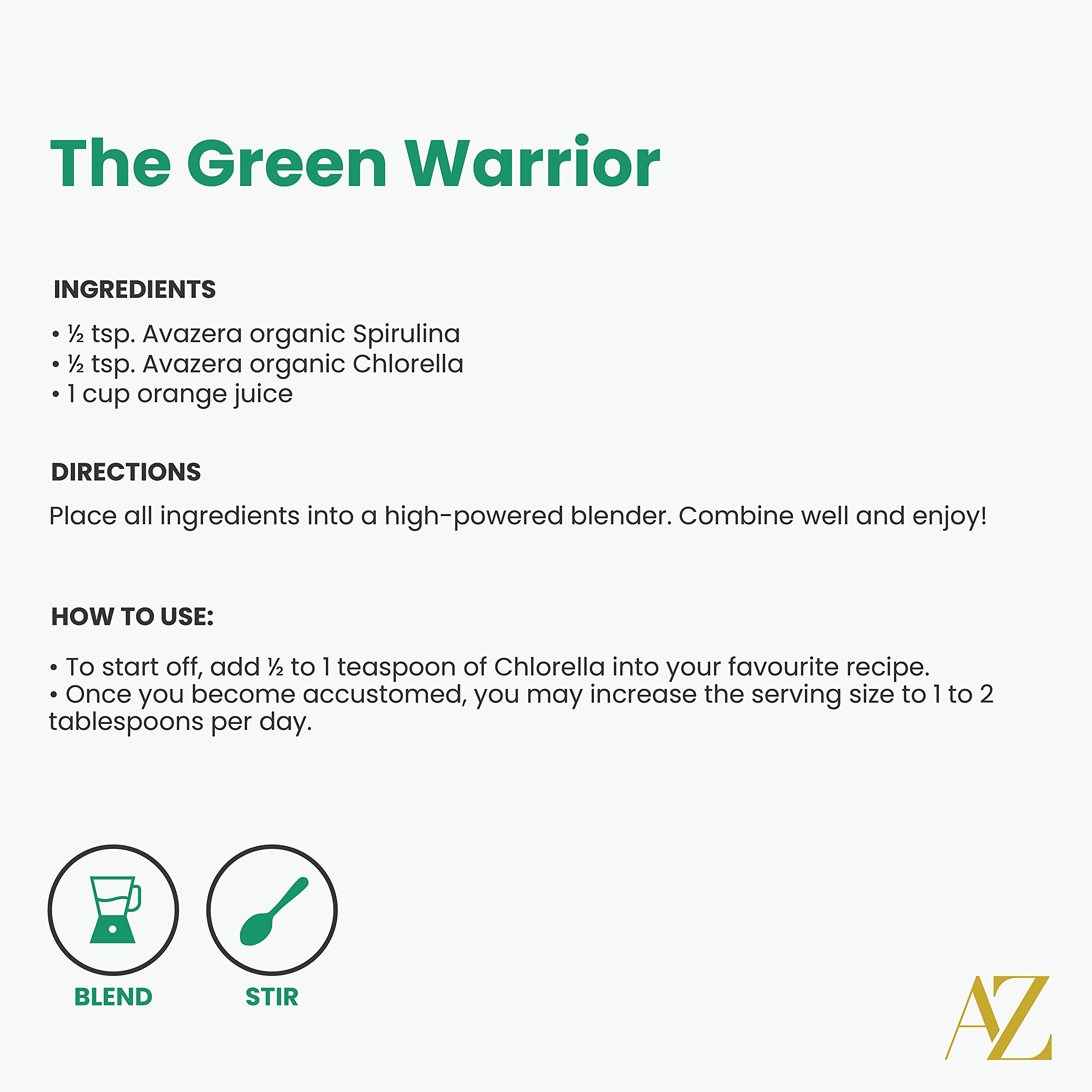 organic chlorella for energy boost