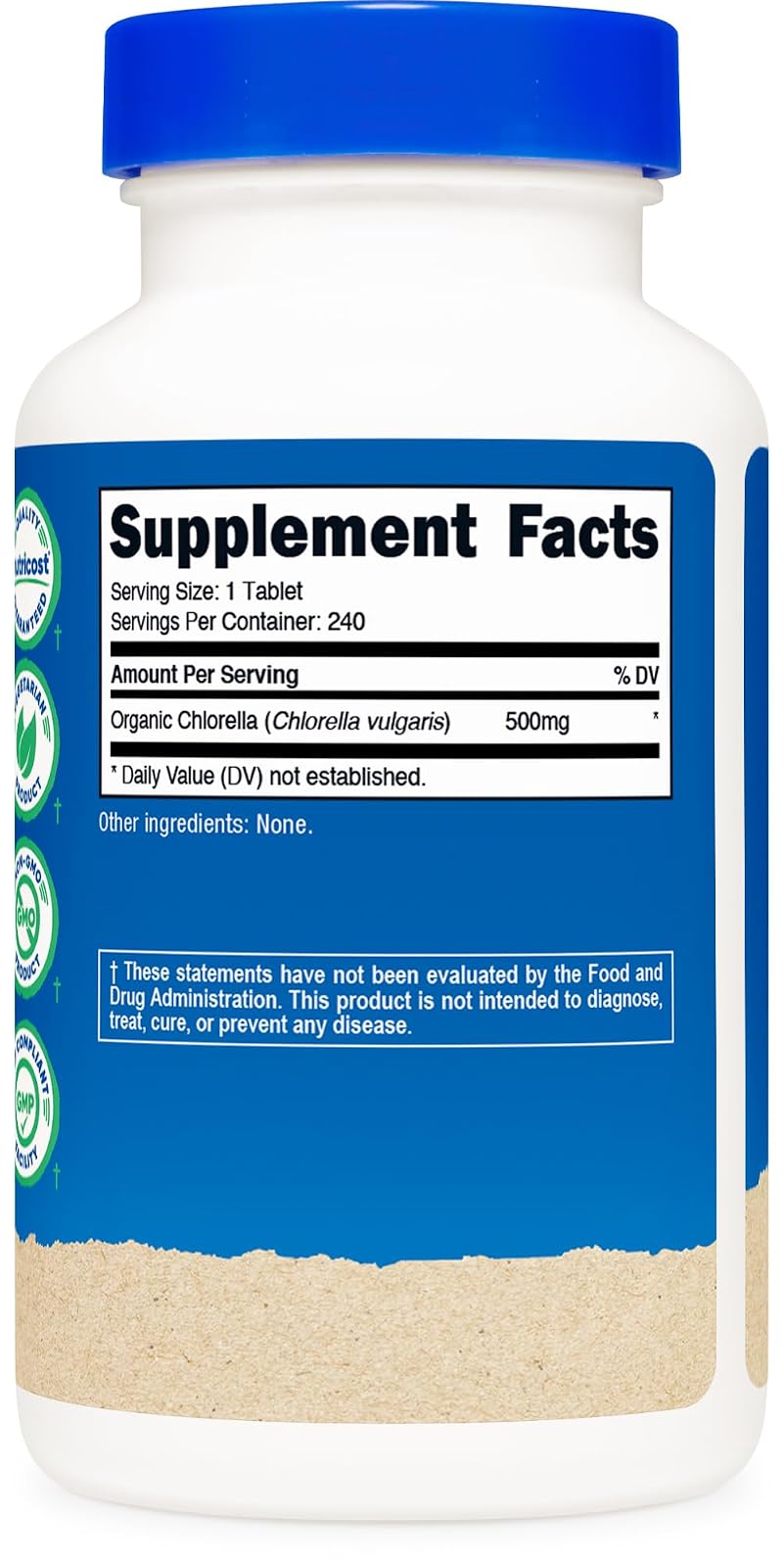 Organic chlorella for immune support