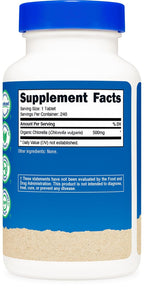 Organic chlorella for immune support