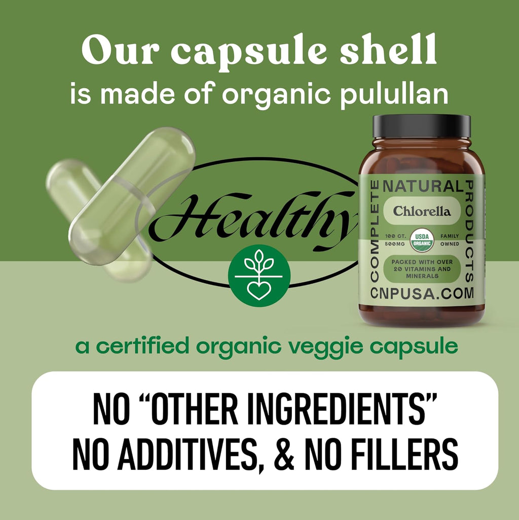 organic chlorella for immune support