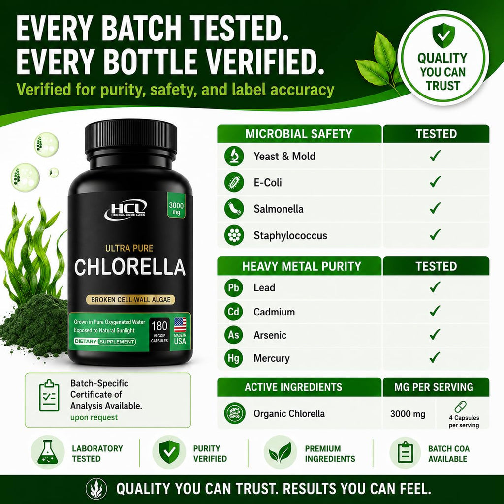 organic chlorella for natural energy