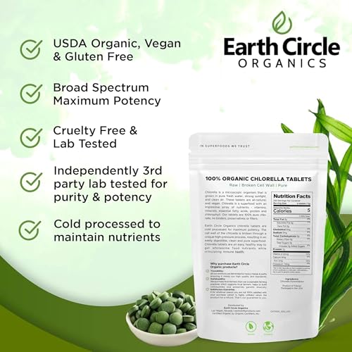 organic chlorella for natural health