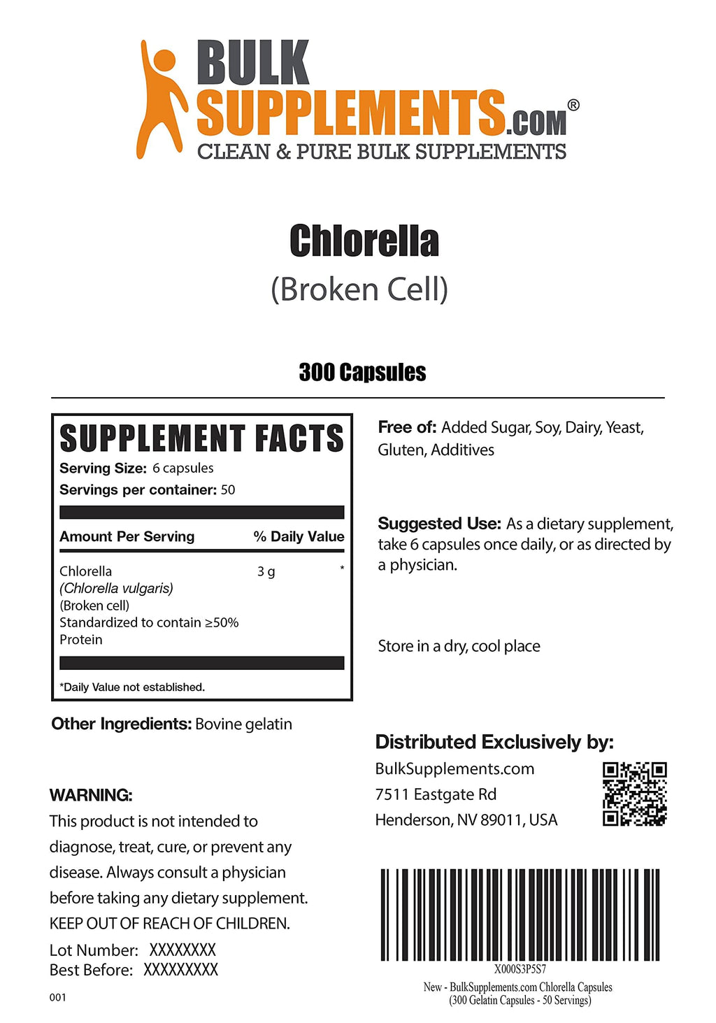 organic chlorella green superfood