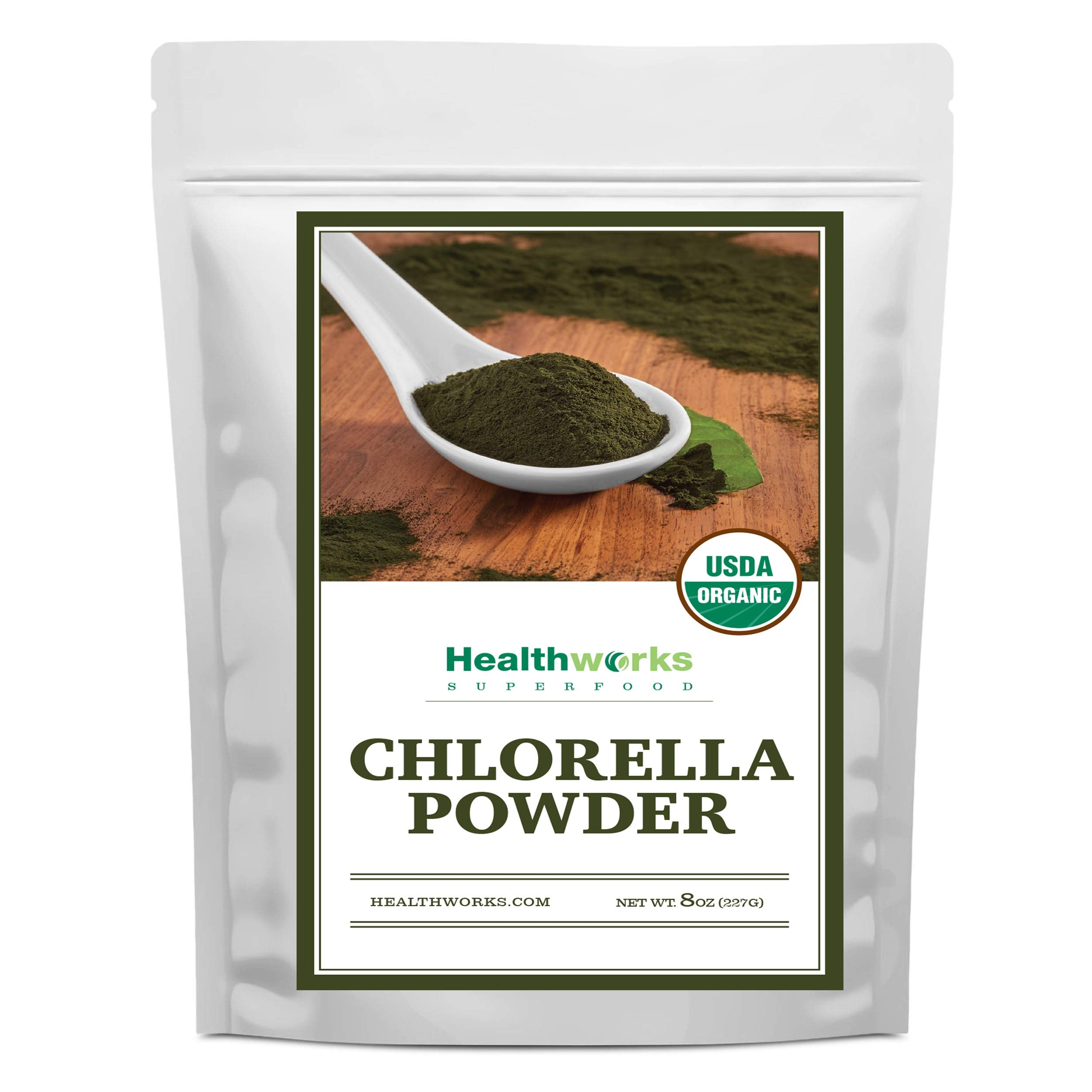 organic chlorella powder for detox