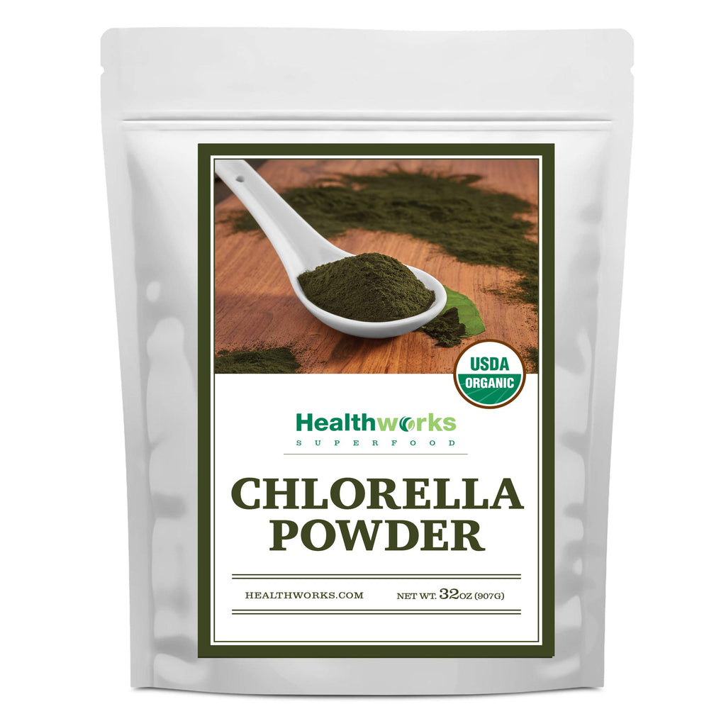 organic chlorella powder for smoothies