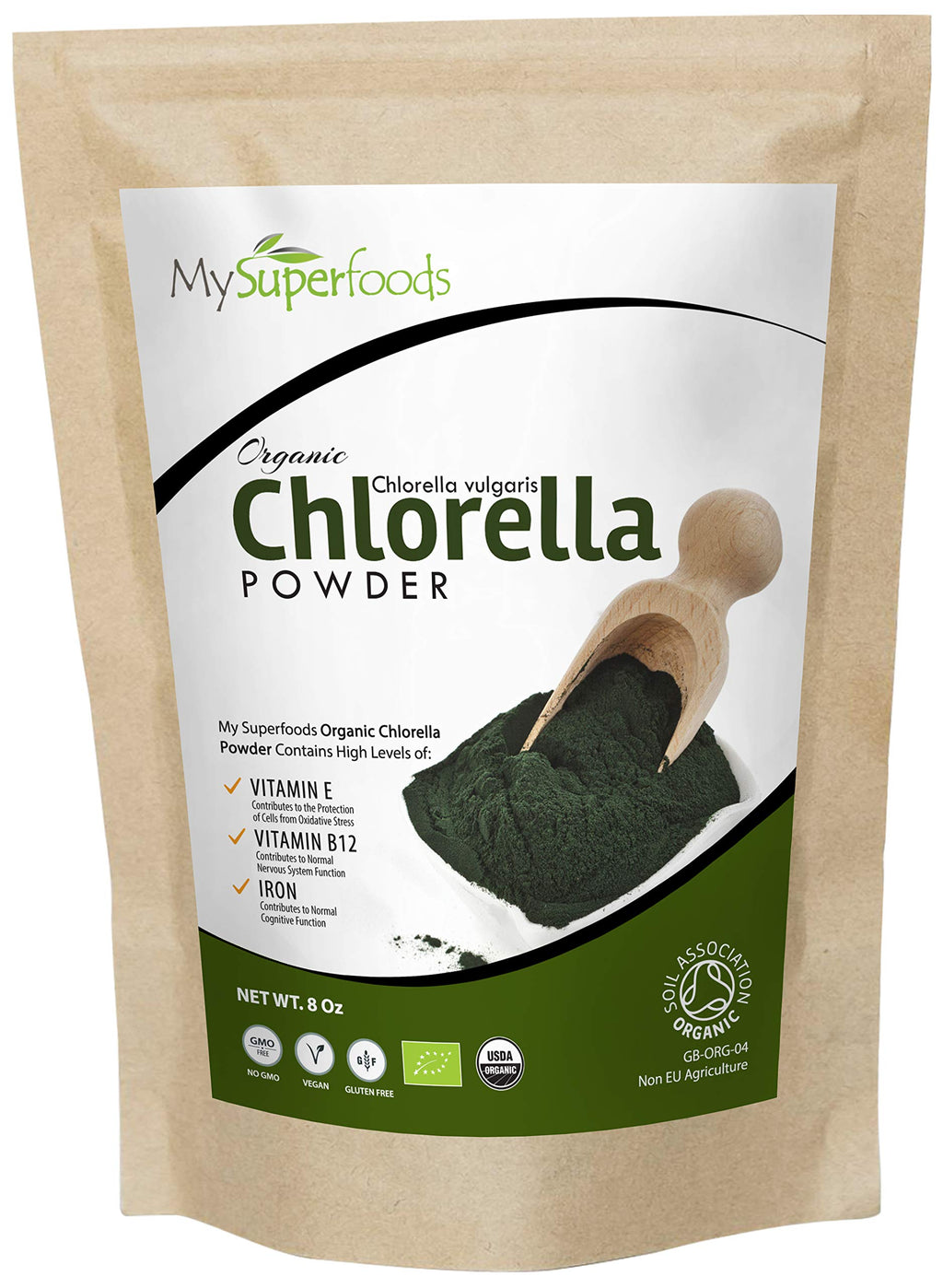 organic chlorella powder for smoothies