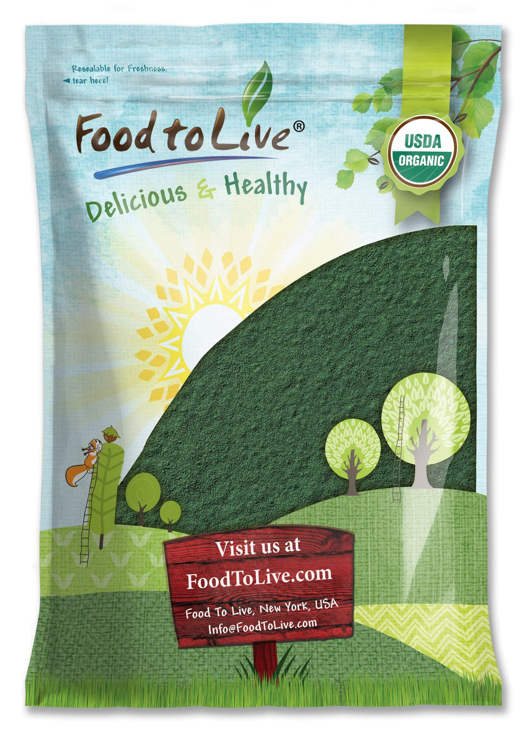 organic chlorella powder for smoothies