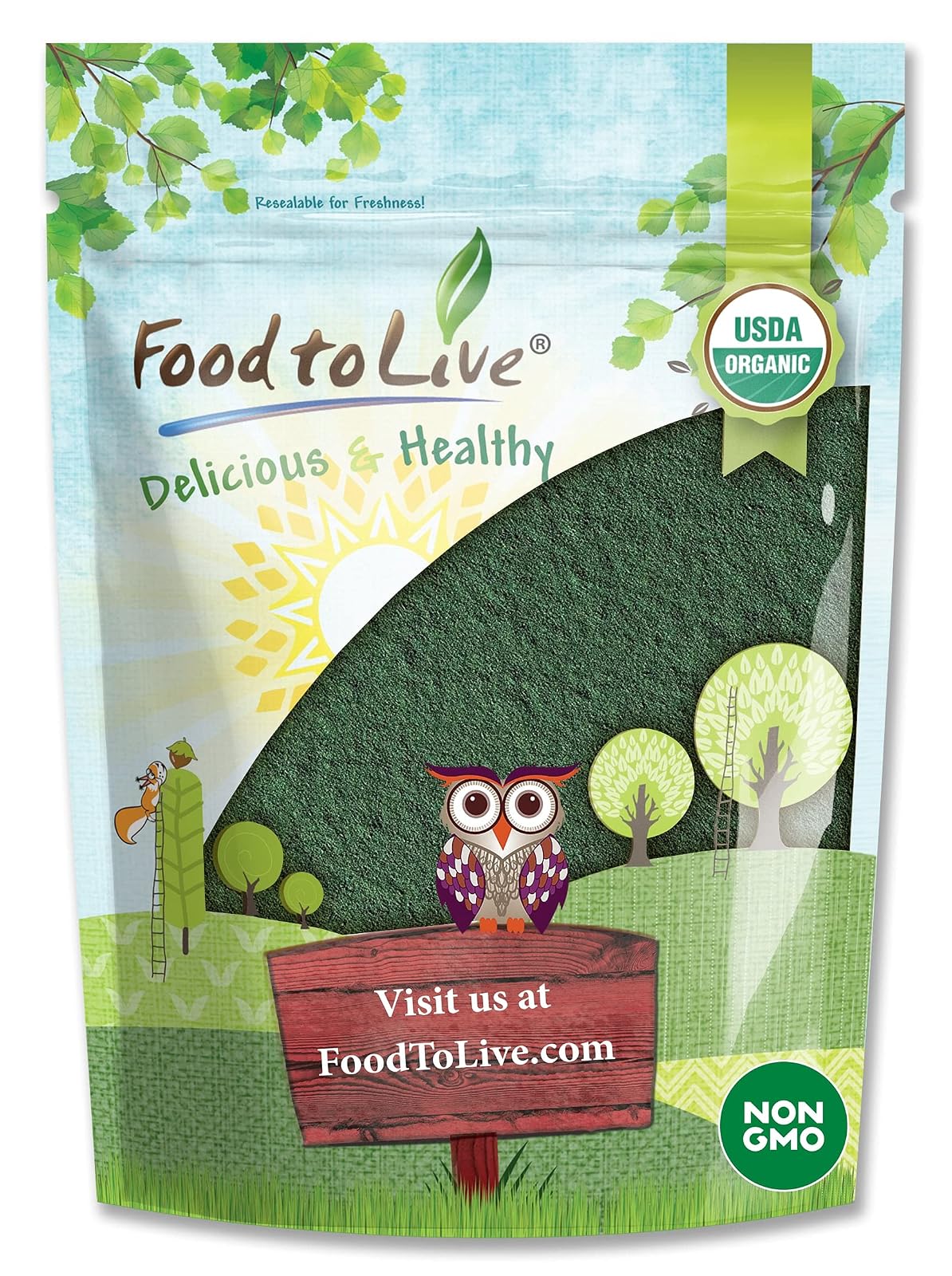 organic chlorella powder for smoothies