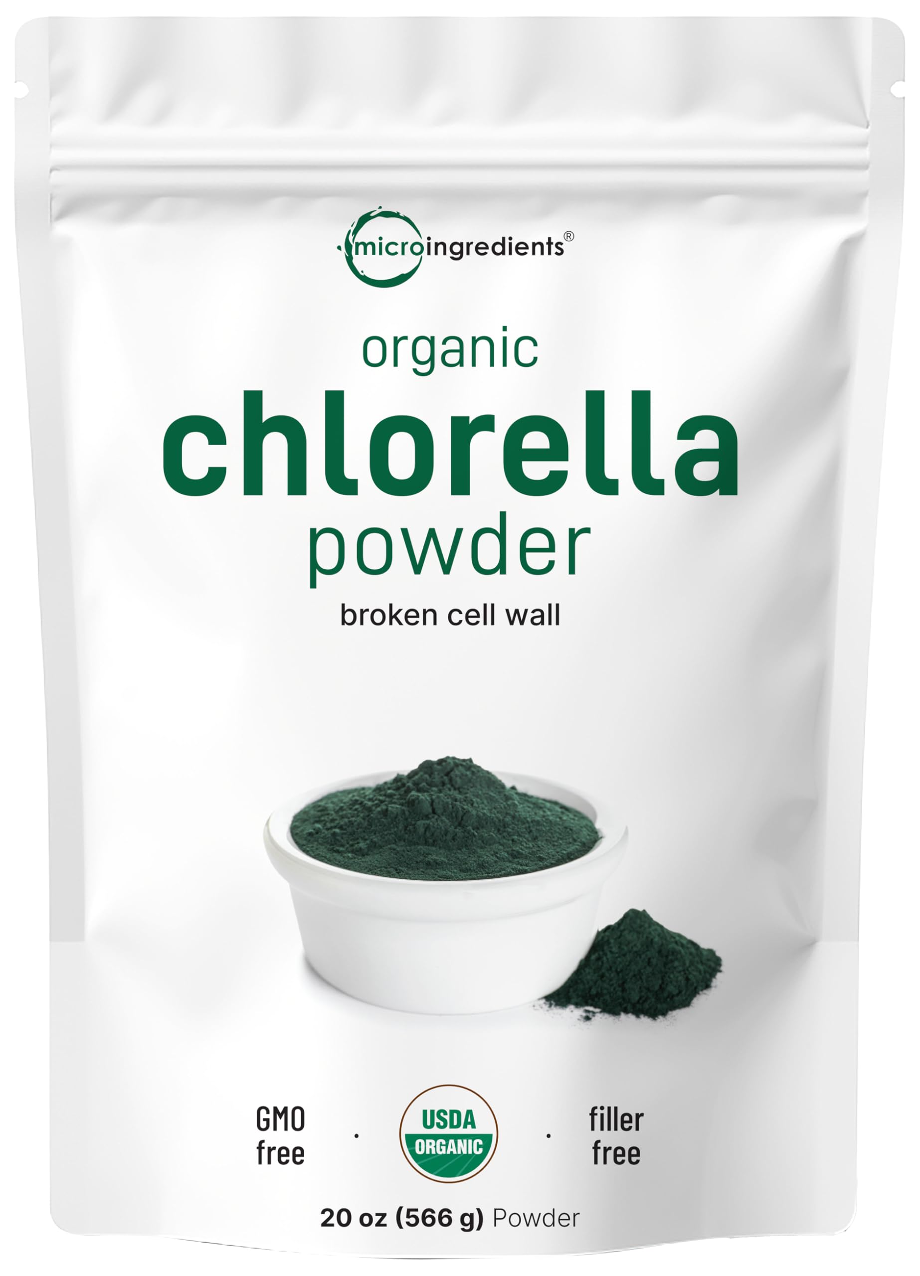 organic chlorella powder for smoothies