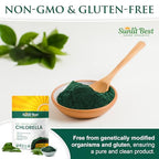 organic chlorella powder for wellness