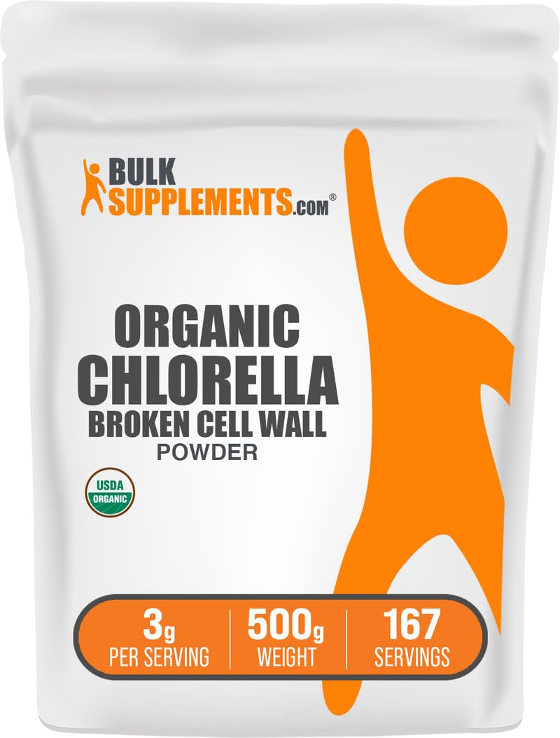 organic chlorella powder superfood