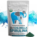 organic chlorella spirulina powder for smoothies