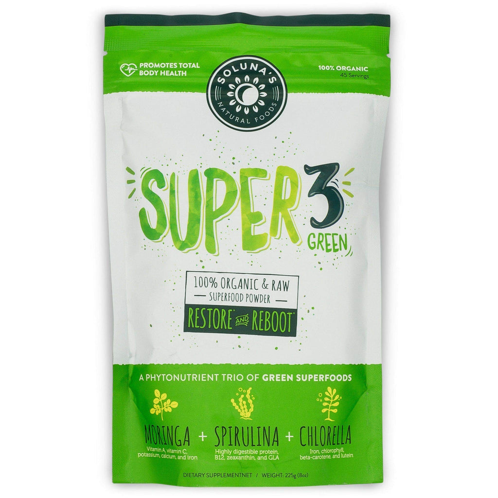 organic chlorella superfood powder
