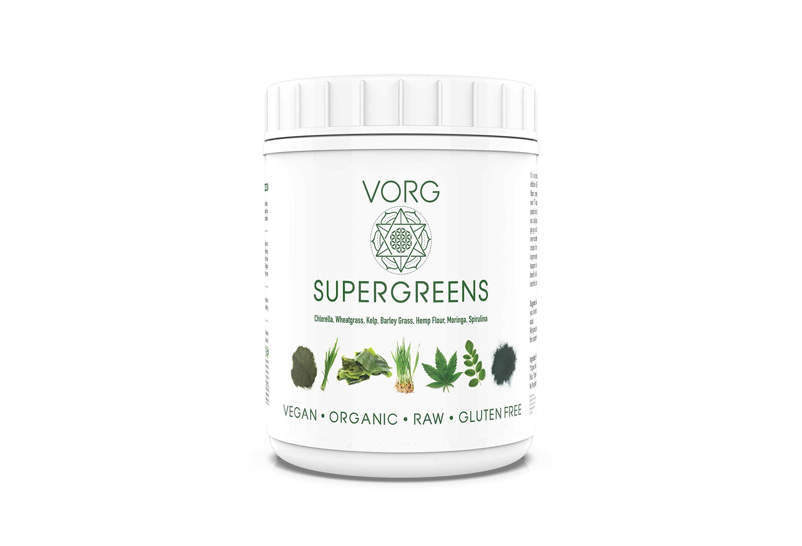 organic chlorella superfood powder