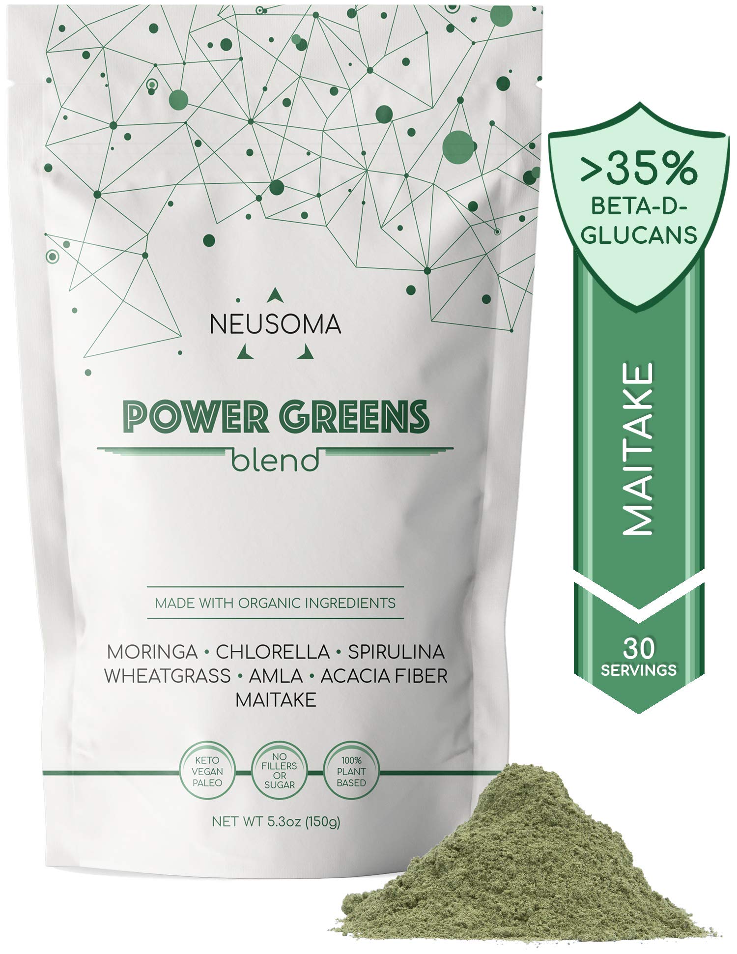 organic chlorella superfood powder