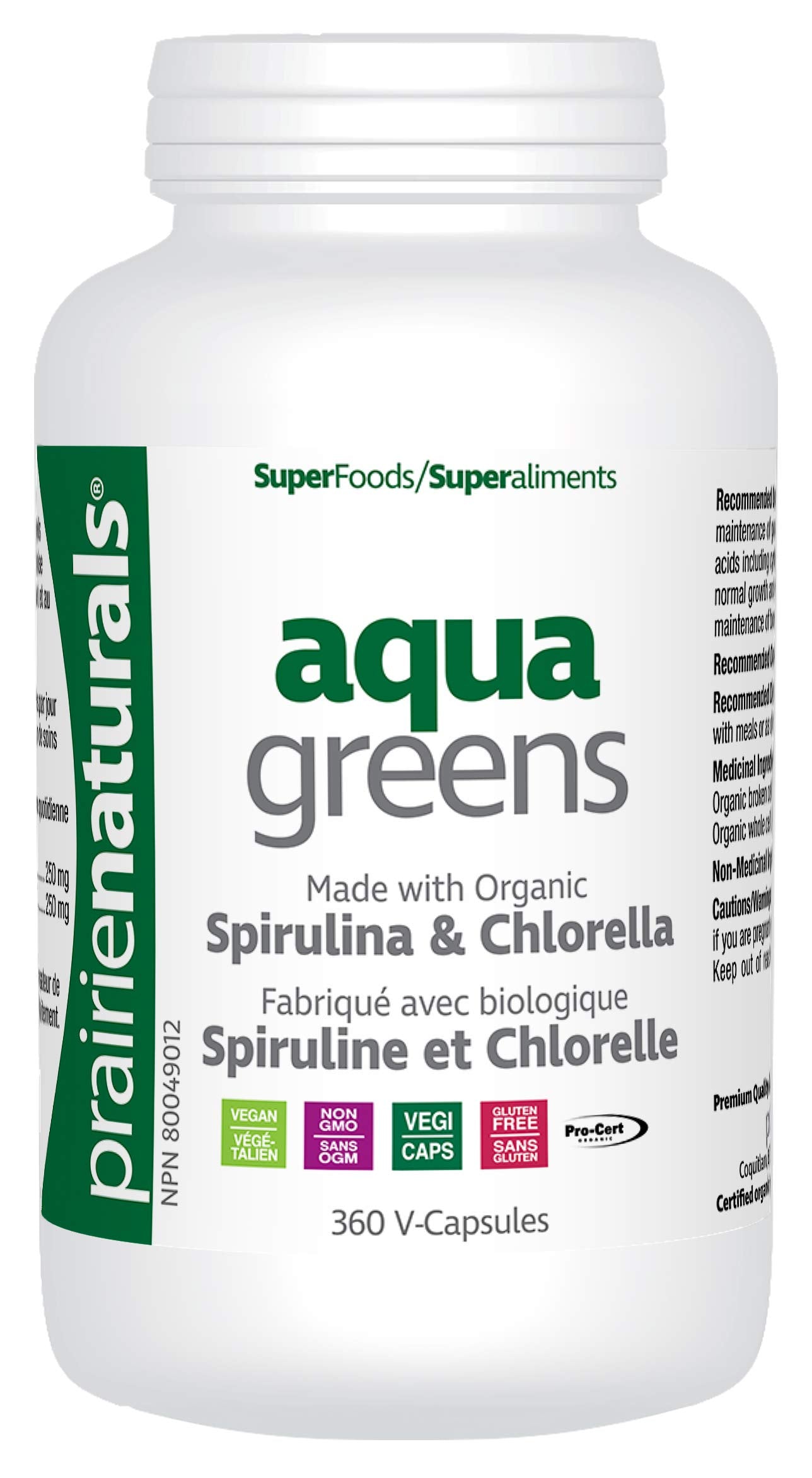 organic chlorella supplement for vitality