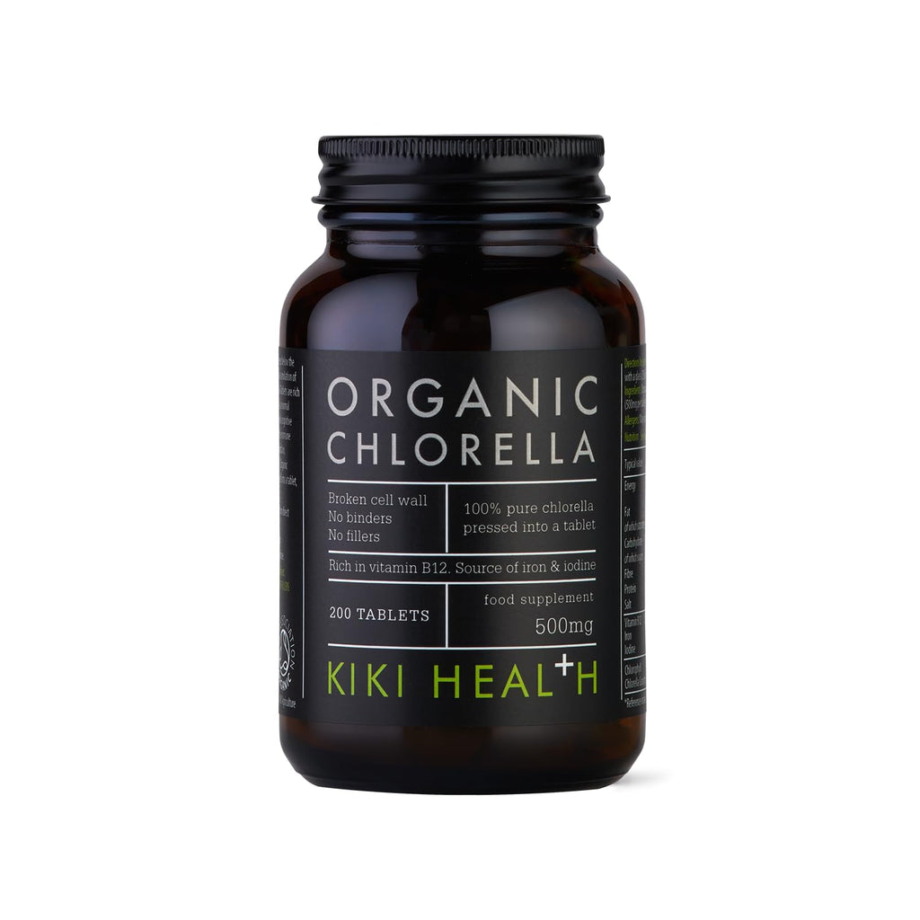 organic chlorella tablets for detox