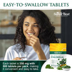 organic chlorella tablets for health