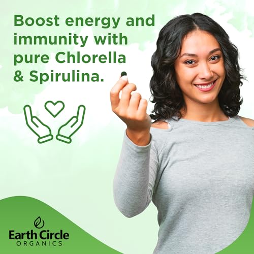 organic chlorella tablets for immune support