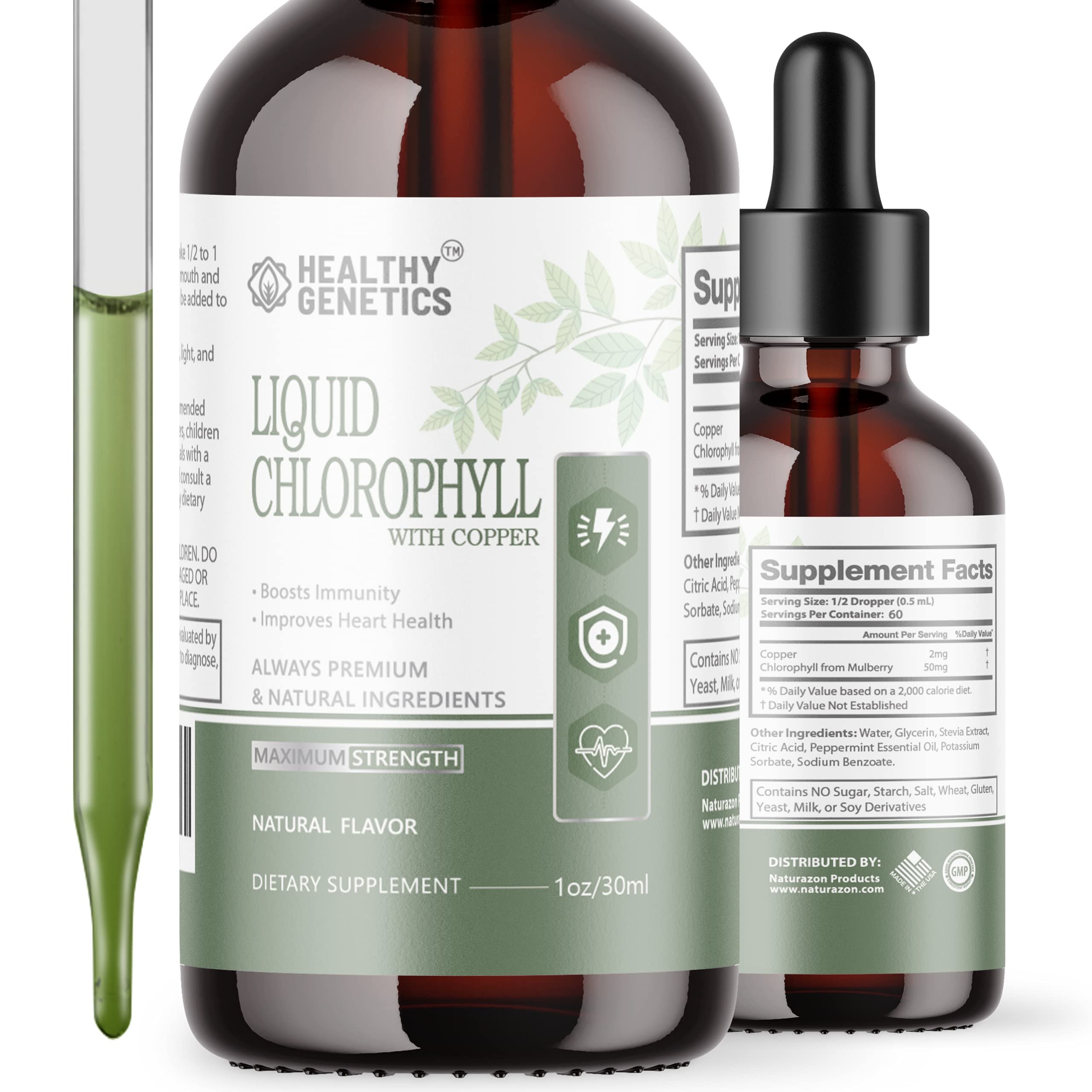 organic chlorophyll drops for health