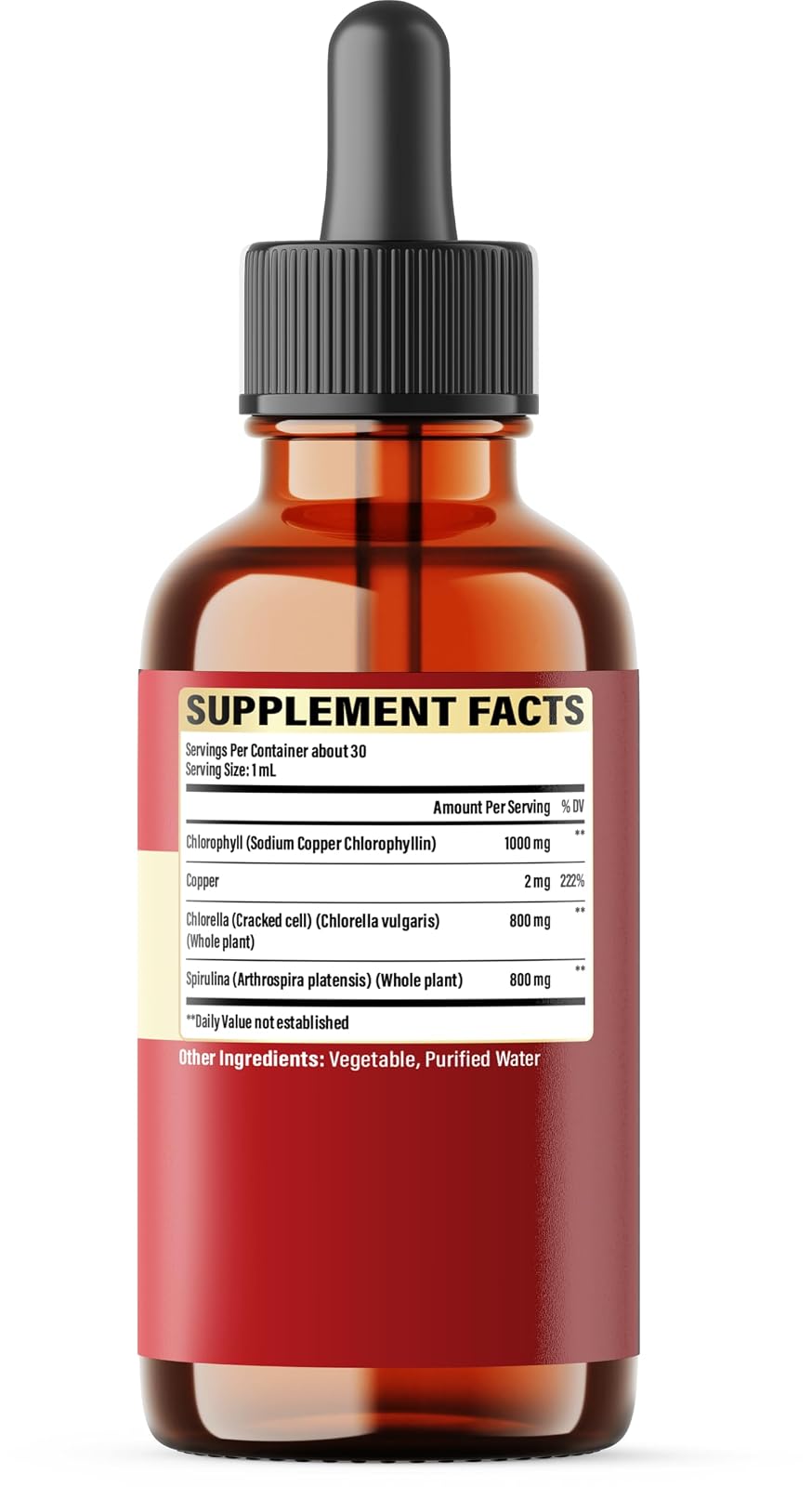 Organic chlorophyll for immune support