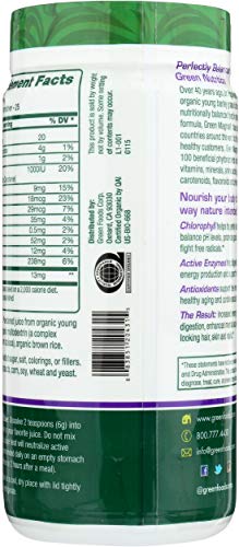 Organic chlorophyll supplement benefits