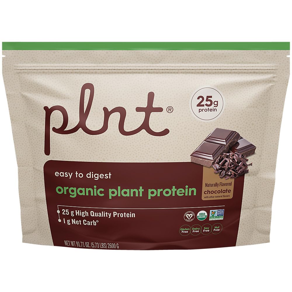organic chocolate plant protein powder