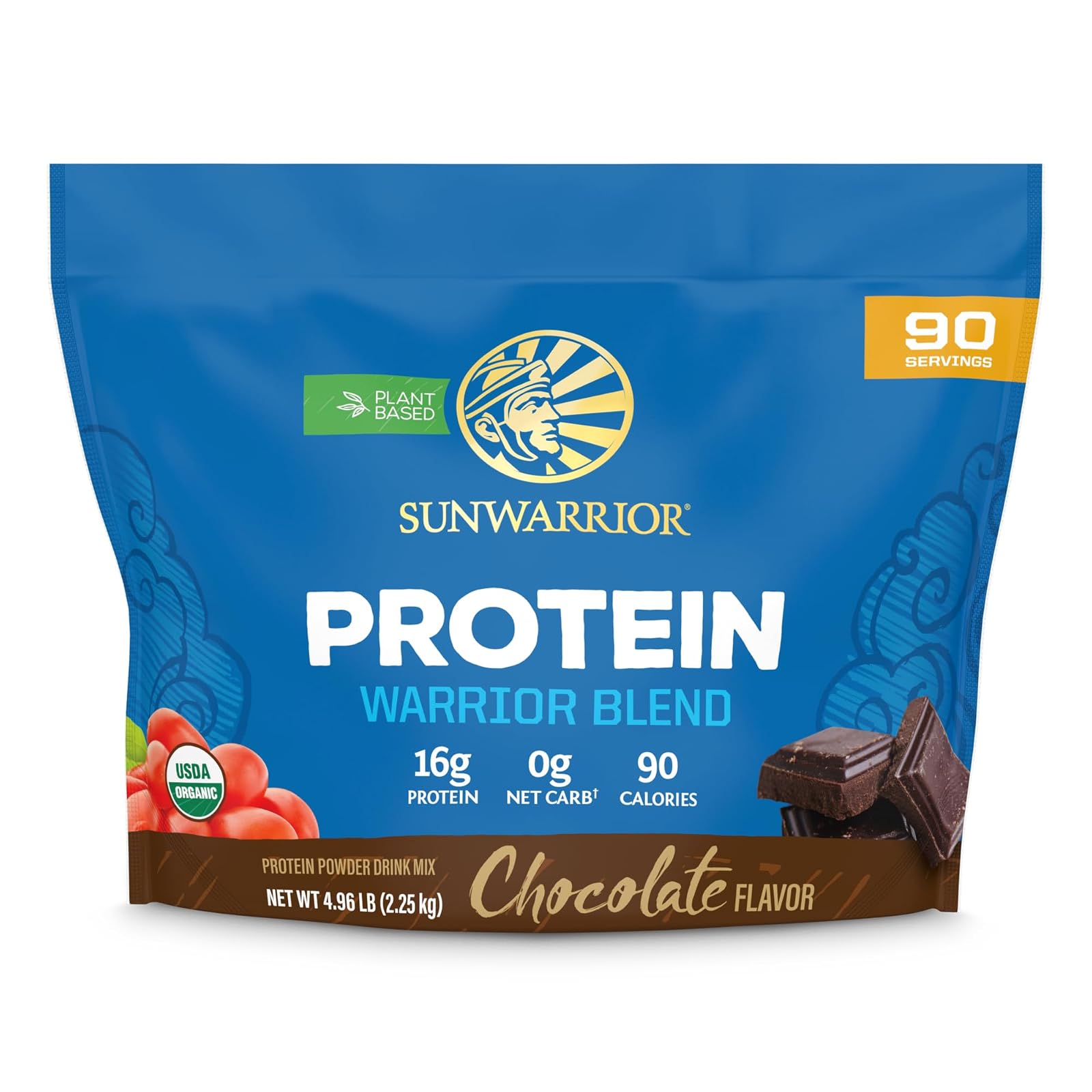 organic chocolate plant protein powder