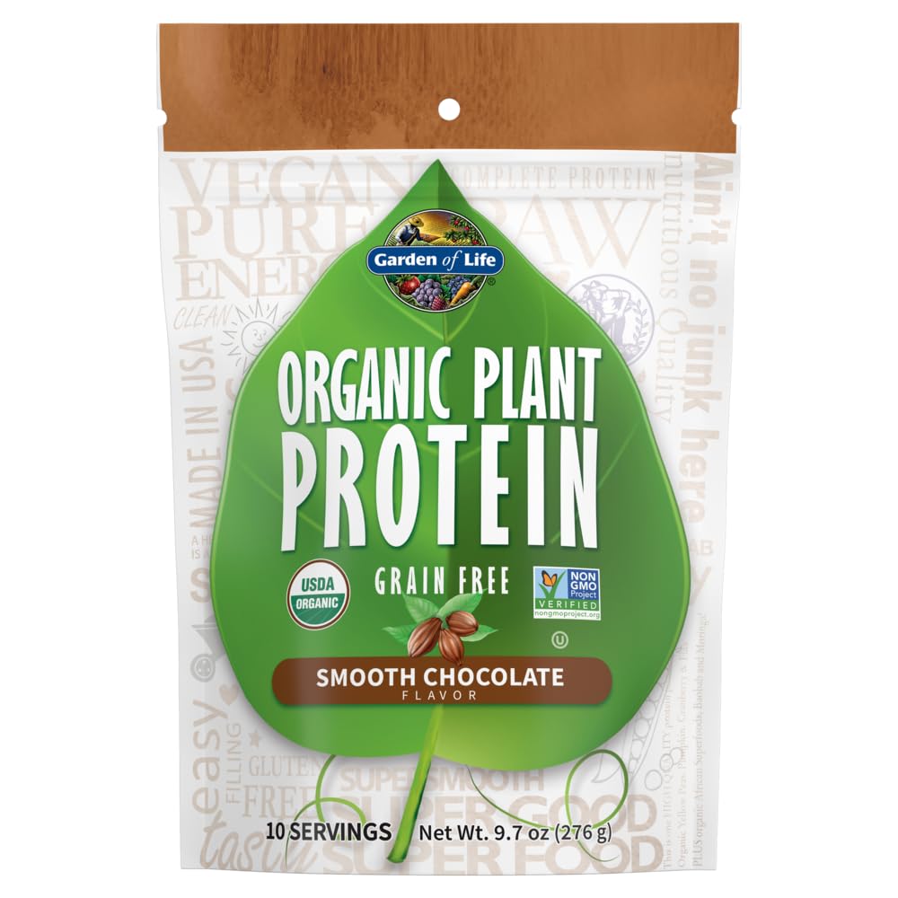 organic chocolate plant protein powder