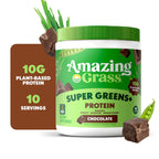 organic chocolate protein powder blend