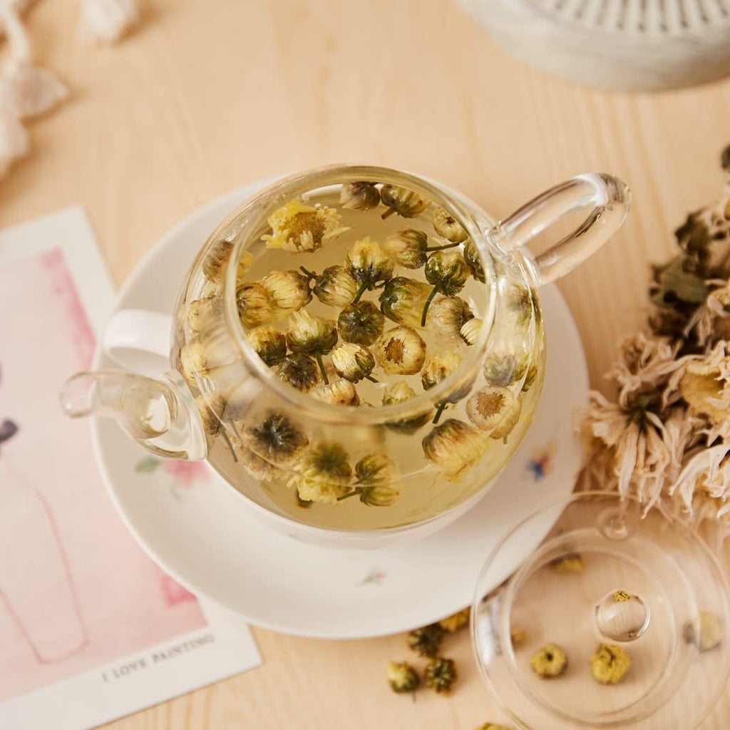 organic chrysanthemum tea for relaxation