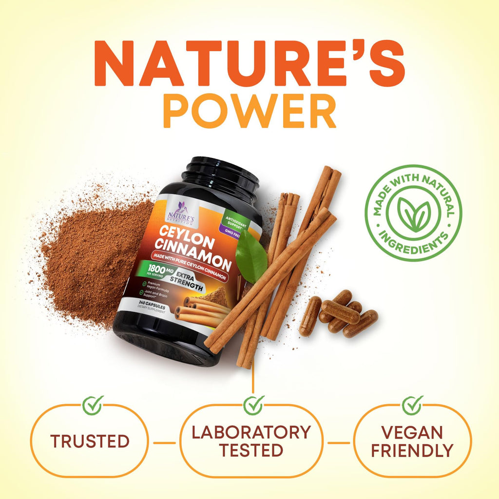 organic cinnamon capsules for digestion