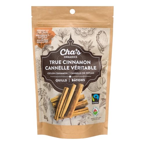 Organic cinnamon for delicious rolls