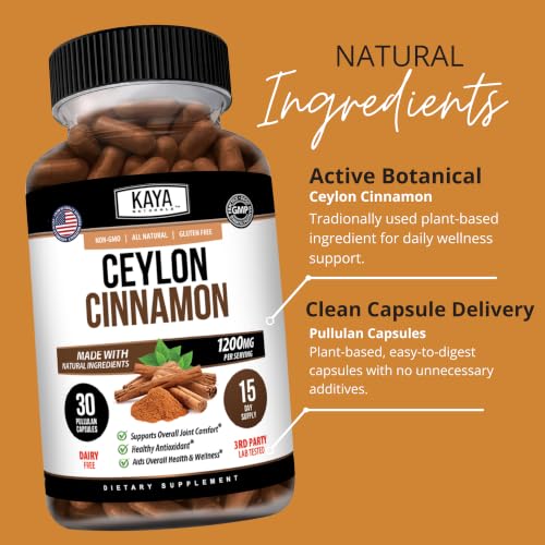 Organic cinnamon for heart health