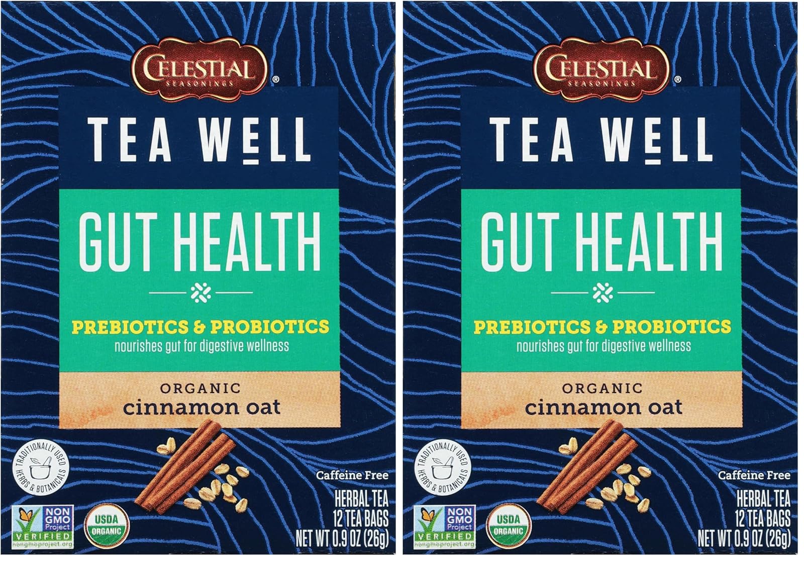 organic cinnamon oat herbal tea