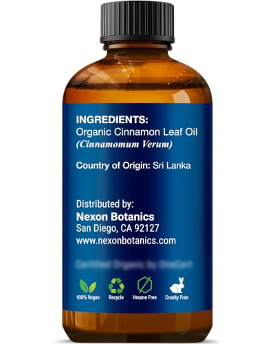 organic cinnamon oil for wellness