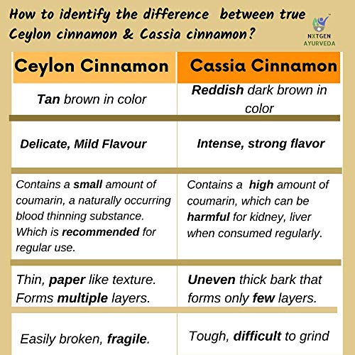 Organic cinnamon sticks for wellness