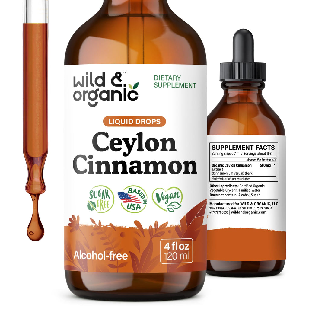 Organic cinnamon supplement for wellness