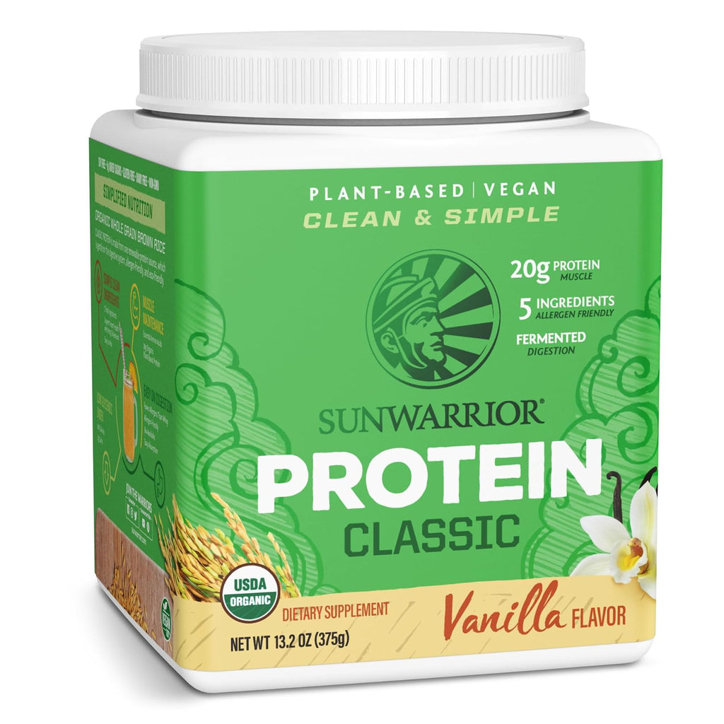 organic classic vanilla protein powder