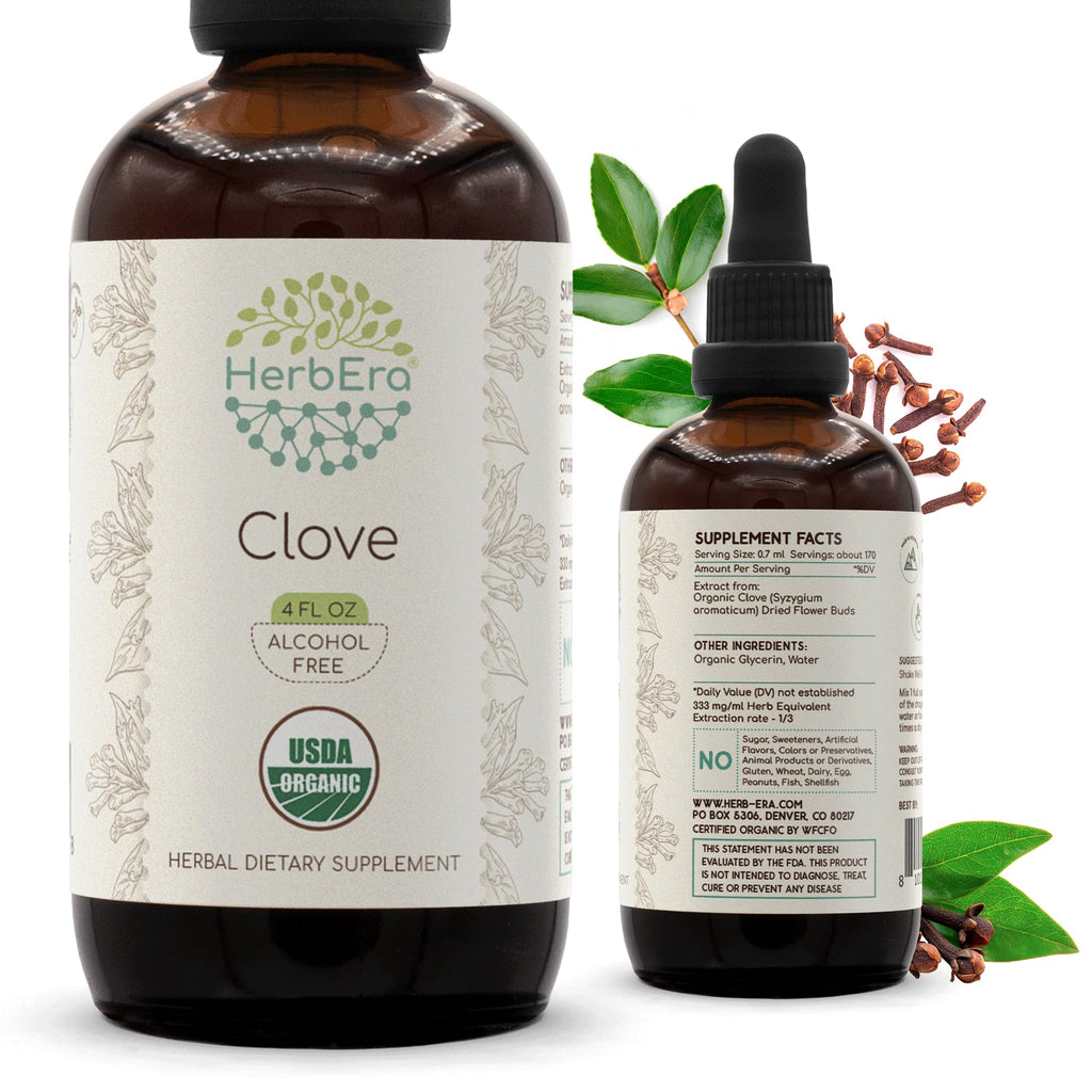 organic clove tincture for wellness