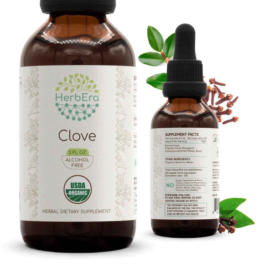 organic clove tincture for wellness