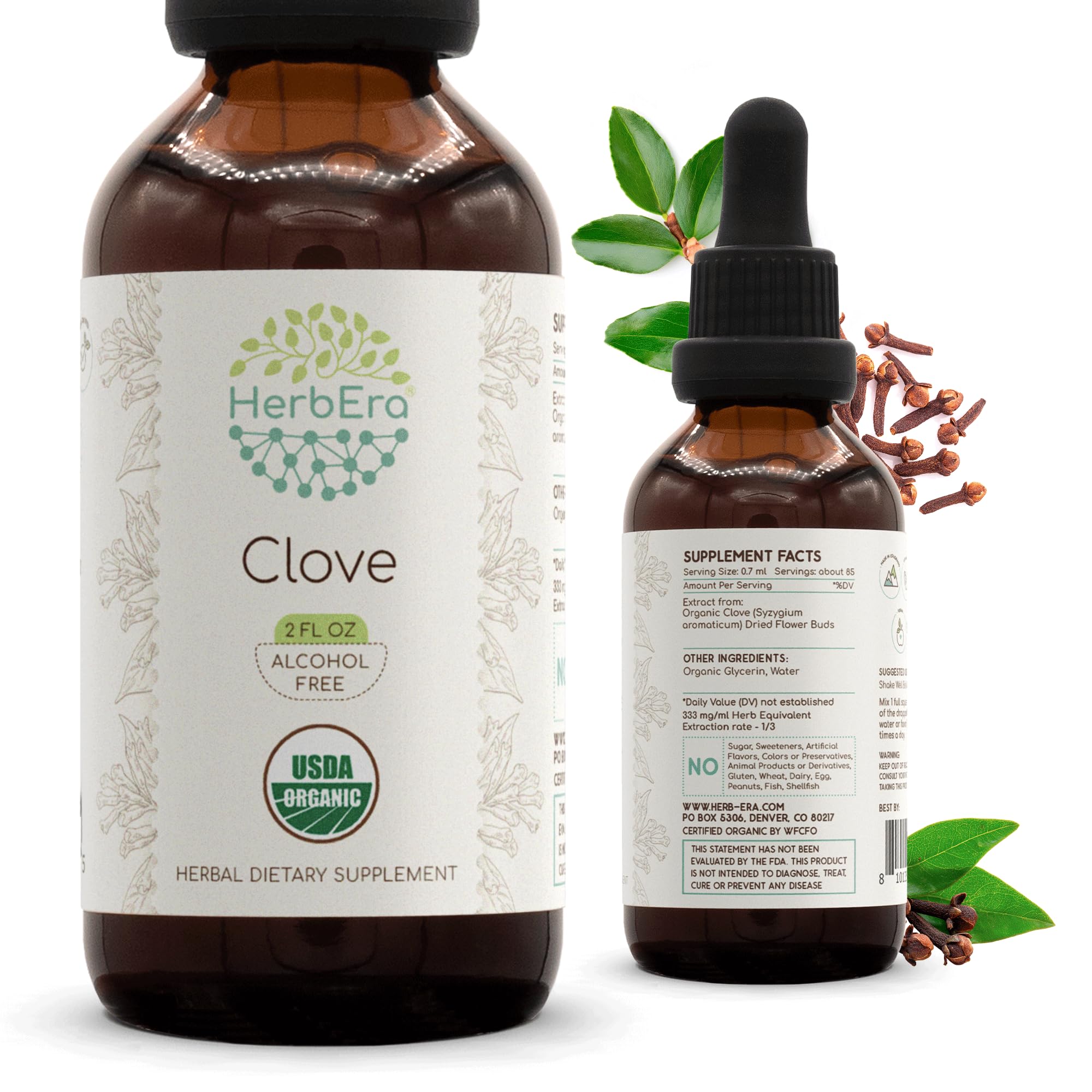 organic clove tincture for wellness